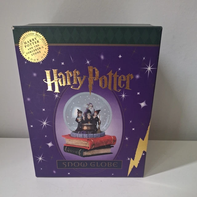 VINTAGE HARRY POTTER and the Sorcerer's Stone Snow Globe Warner Bros ...