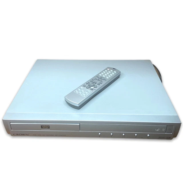 CROWN CDV DVD VCD CD CD-R/RW MP3 Player With Remote Control £13.19 ...