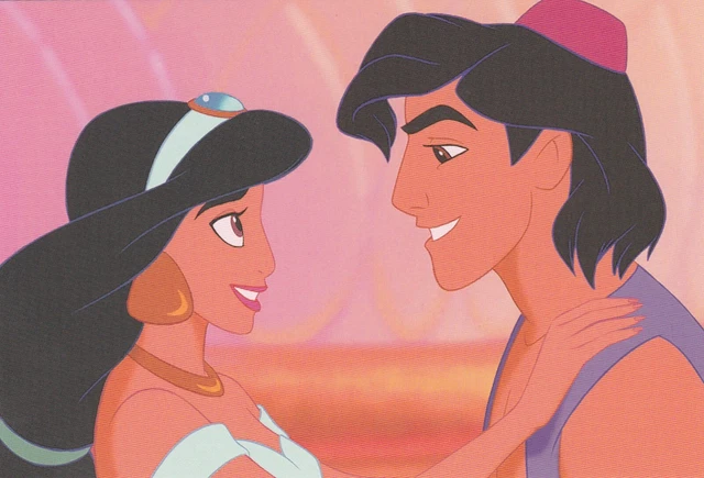 Aladdin 1992 Disney Postcard £150 Picclick Uk 7100