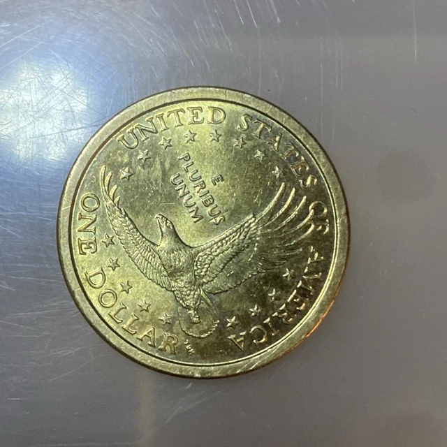 2000 D SACAGAWEA 💥DDO DDR ERROR💥 COIN One Dollar US Liberty Gold Color ...