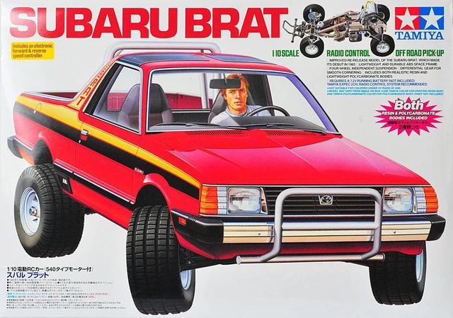 TAMIYA SUBARU BRAT - Kit No 58384 with ESC £179.99 - PicClick UK