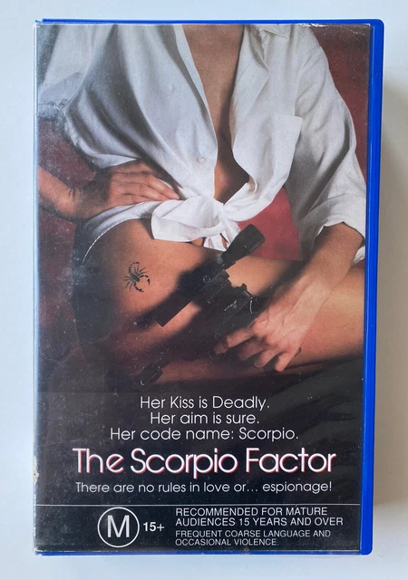 THE SCORPIO FACTOR [VHS] Southern Star Ex-Rental Video Tape 1989 Action ...