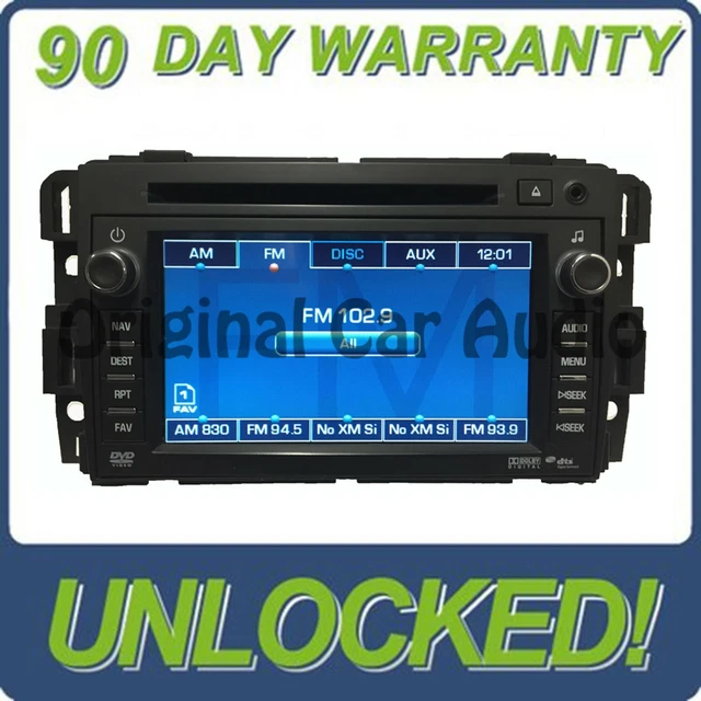 GM OEM FACTORY Stereo Radio GPS Navigation LCD MP3 CD DVD Player ...