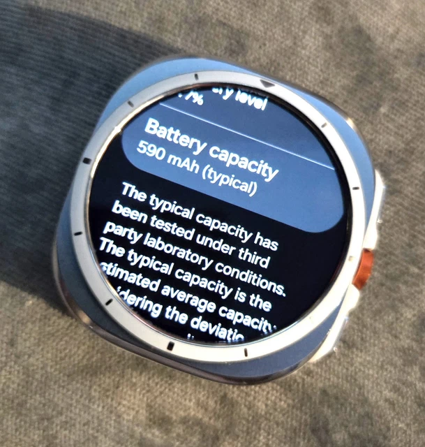 SAMSUNG GALAXY WATCH Ultra 47mm LTE Smartwatch Unlocked GPS, Titanium ...