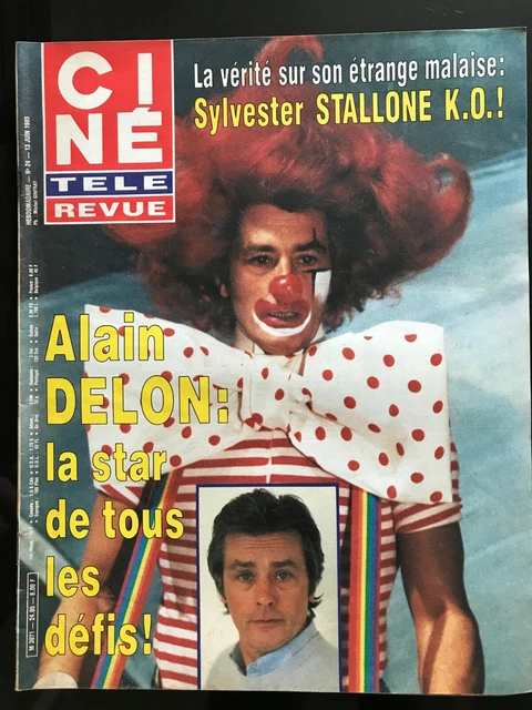 CINÉ TÉLÉ REVUE de 1997 - Alain Delon, Nagui, Cachou, Mel Gibson EUR 8,00 - PicClick FR