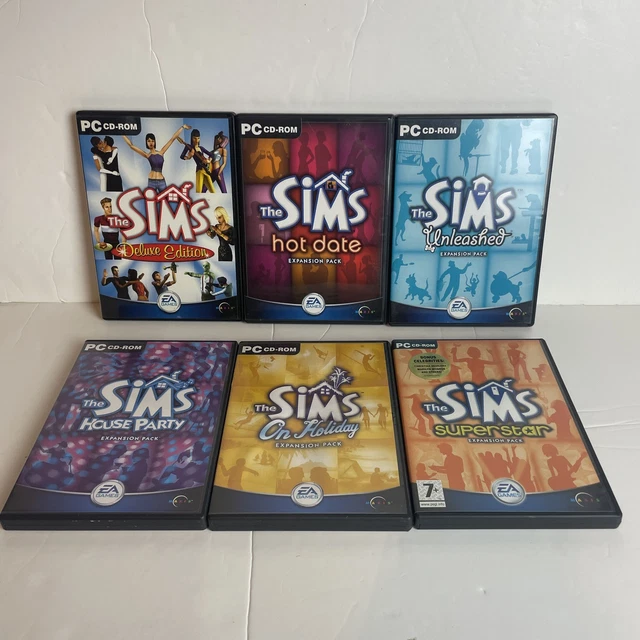 THE SIMS BASE Game & Expansion Packs Bundle (PC, 2000) £19.99 - PicClick UK