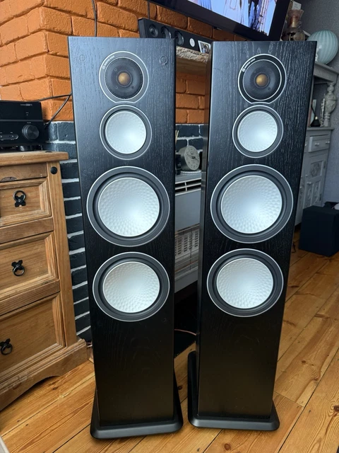 MONITOR AUDIO SILVER 10 (5G) Floorstanding Stereo HiFi Speakers £496.28 ...