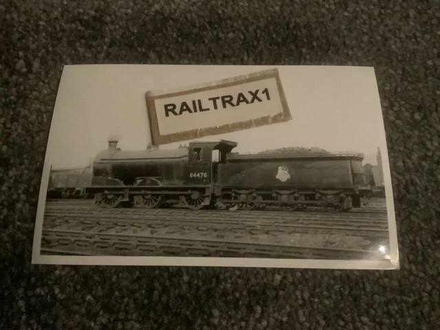 RAILWAY STEAM PHOTOGRAPH - 64476 At Perth Shed - 1/4/1950. (Scotland ...