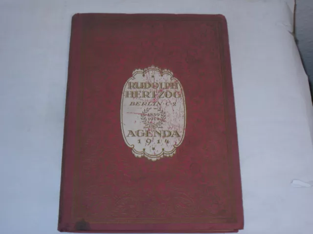 HERTZOG, RUDOLPH:RUDOLPH HERTZOG Berlin C. Breite Str., Brüder Str ...