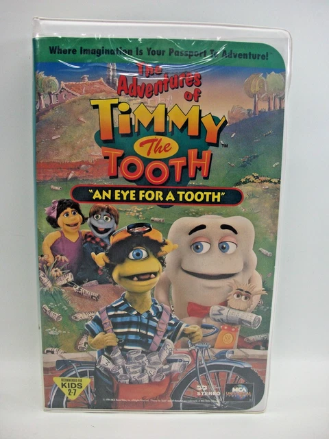 TIMMY THE TOOTH VHS Tape An Eye For A Tooth $9.99 - PicClick CA