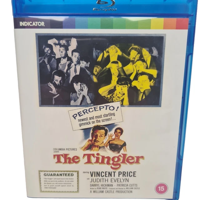 THE TINGLER BLU-RAY Indicator 1959 Horror Vincent Price Judith Evelyn £ ...