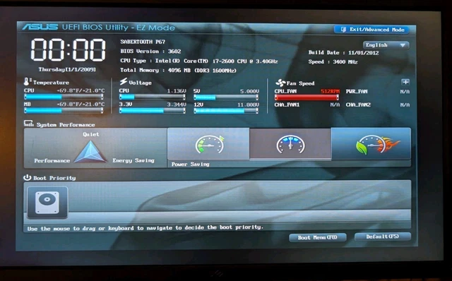 ASUS SABERTOOTH P67 Sandy / Ivy Bridge 2nd / 3rd Gen Intel 1155 ATX ...