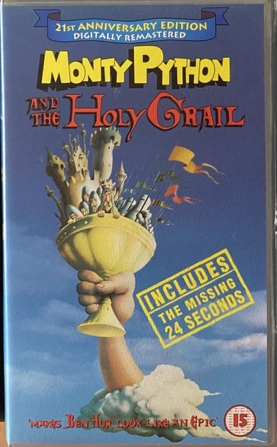 MONTY PYTHON AND the Holy Grail VHS Video EUR 3,03 - PicClick FR