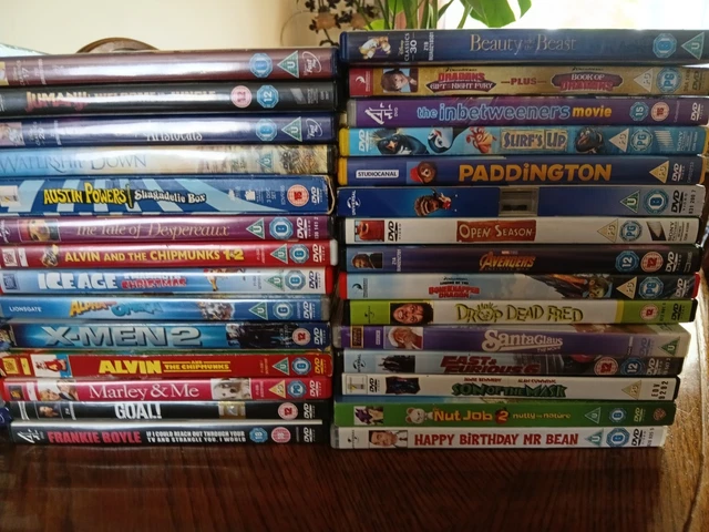 OVER 60 KIDS DVD Bundle Job Lot £20.43 - PicClick UK