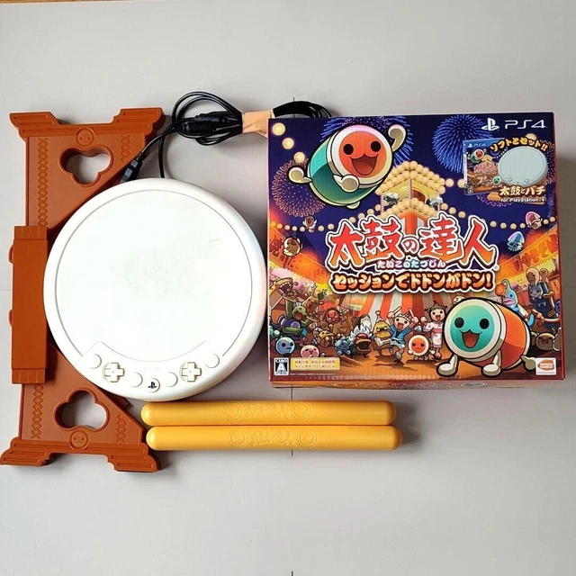 SONY PLAYSTATION4 TAIKO NO TATSUJIN Drum & Game Software Session Dodon ...