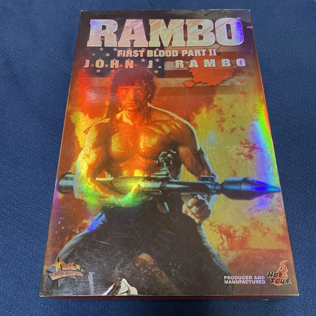 FIGURINE HOT TOYS Movie Masterpiece Rambo [Angry Escape] échelle 1/6 du ...