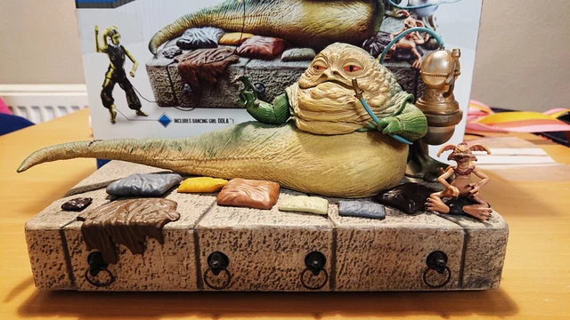 STAR WARS JABBA'S THRONE Jabba The Hutt And Salacious Crumb RARE ...