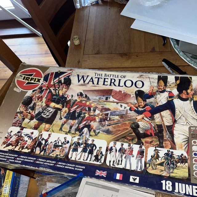 AIRFIX THE BATTLE of Waterloo 1:76 scale model set £37.12 - PicClick UK