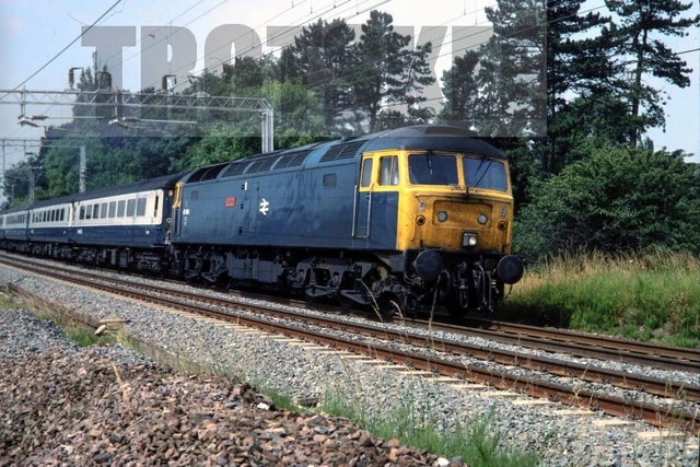 35MM SLIDE BR British Railways Diesel Loco Class 47 47404 Balsall 1984 ...