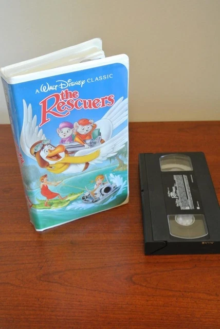 WALT DISNEY THE RESCUERS Black Diamond Classic VHS Tape 1399 £95.21 ...