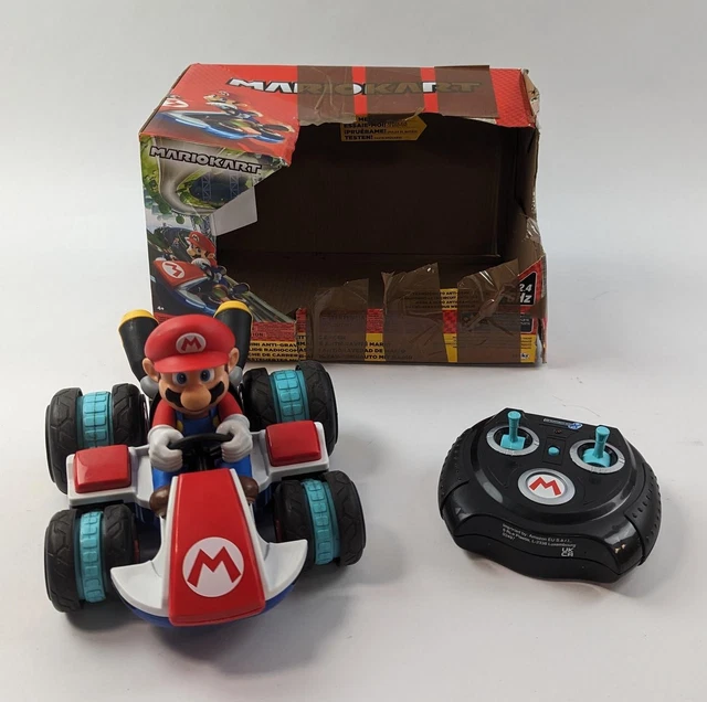 JAKKS NINTENDO SUPER Mario Kart Mini Anti-Gravity RC Car Racer Drifting ...