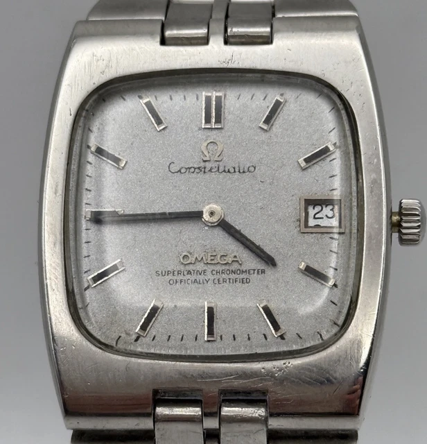OMEGA CONSTELLATION AUTOMATIC Mens Watch, Ref 168.047 Vintage 1970s SPARES / REP £130.00 ...
