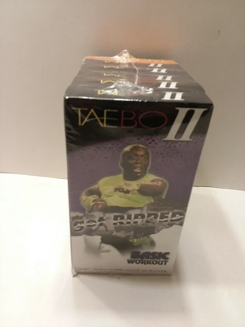 TAEBO II GET Ripped Series Box Set Taebo Impact Intro Exercise Tapes ...