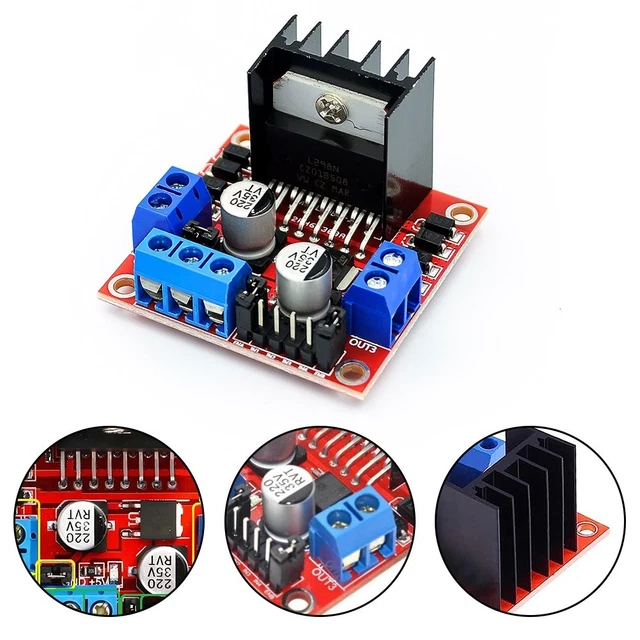 COMPACT DESIGN FOR L298N Motor Driver Board for Efficient Project ...