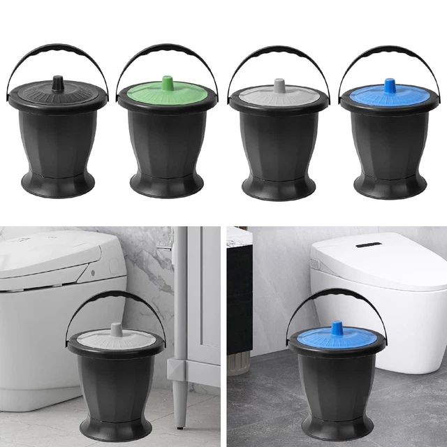 SPITTOON WITH LID and Handle Potty Pee Urinal Portable Urinal Pot for ...