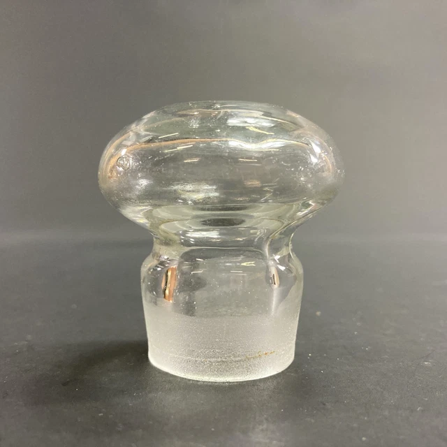 VINTAGE ANTIQUE CLEAR Glass Decanter Medicine Bottle Replacement ...