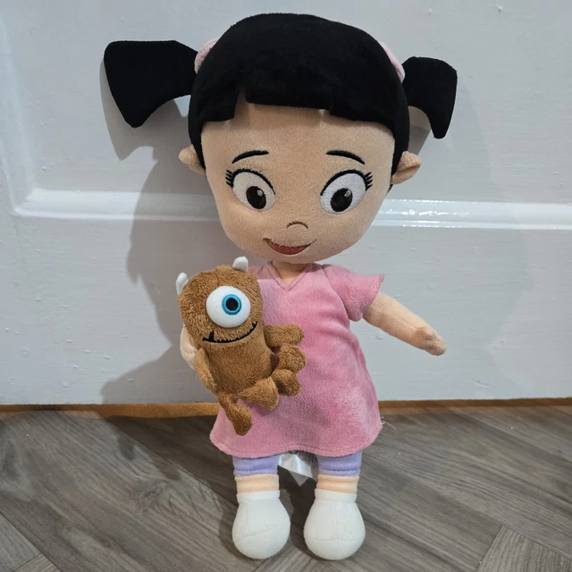 DISNEY STORE MONSTERS Inc Boo With Little Mikey Teddy 13" Soft Toy ...