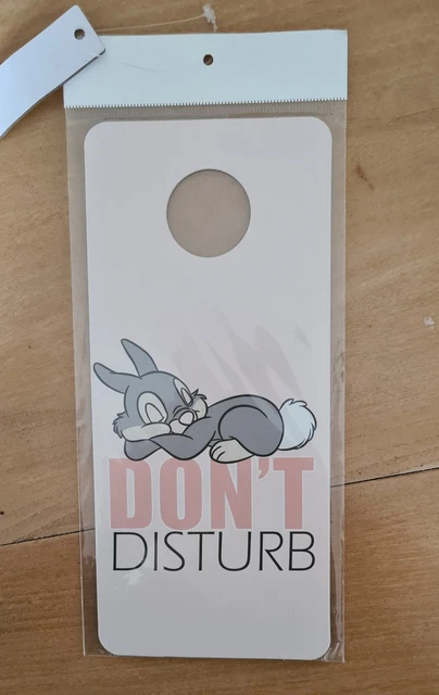 DO NOT DISTURB door sign Disney £3.83 - PicClick UK