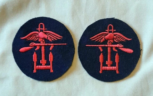 WW2 BRITISH COMMANDO Combined Operations arm patches Royal Marines £4. ...