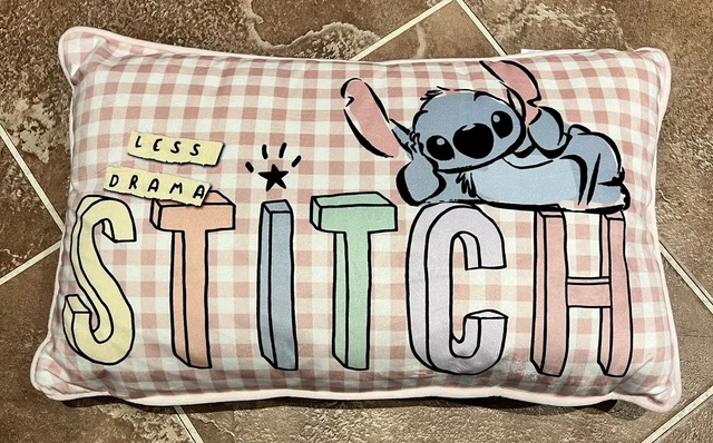 DISNEY PRIMARK LILO & STITCH ~ STITCH - Pink Cushion Pillow NEW 2022 £ ...
