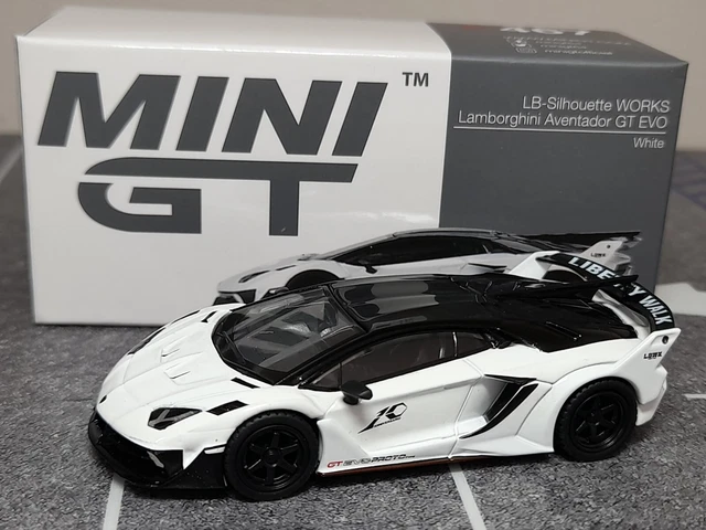 MINI GT LB Silhouette Works Lamborghini Aventador GT EVO 1:64 comme ...