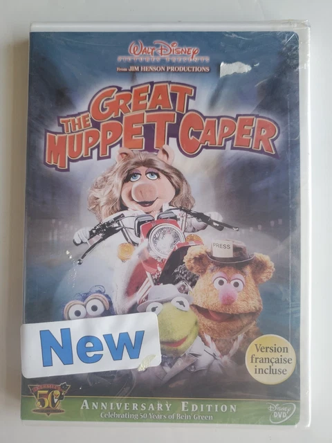 THE GREAT MUPPET Caper DVD Brand New (Rip in Plastic) Walt Disney £22. ...