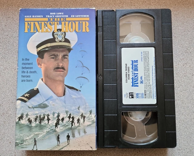 THE FINEST HOUR (VHS, 1992) Rob Lowe Vintage Navy Seals (B) $11.95 ...