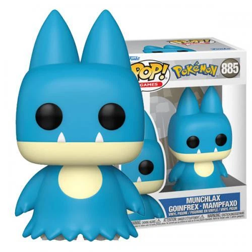 POKEMON MUNCHLAX POP Games #885 Vinyl Figurine EUR 25,38 - PicClick FR