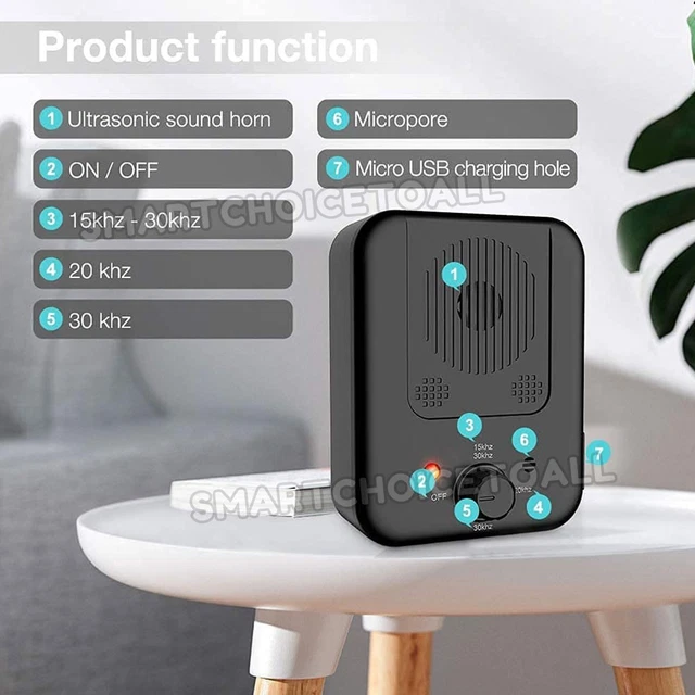 OUTDOOR ANTI BARK Device Ultrasonic Dog Barking Control Stop Repeller ...