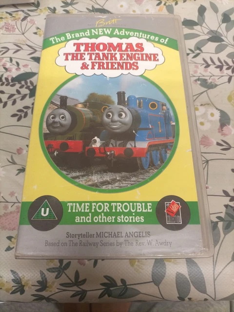 THOMAS THE TANK Engine & Friends ~ Time For Trouble & Other Stories Vhs ...