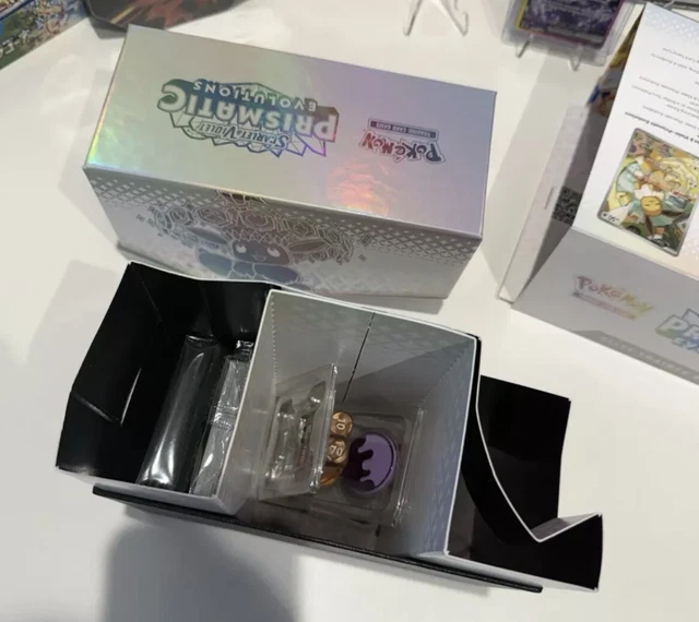 POKÉMON PRISMATIC EVOLUTIONS etb EMPTY BOX - No Cards/Packs Or Promo ...