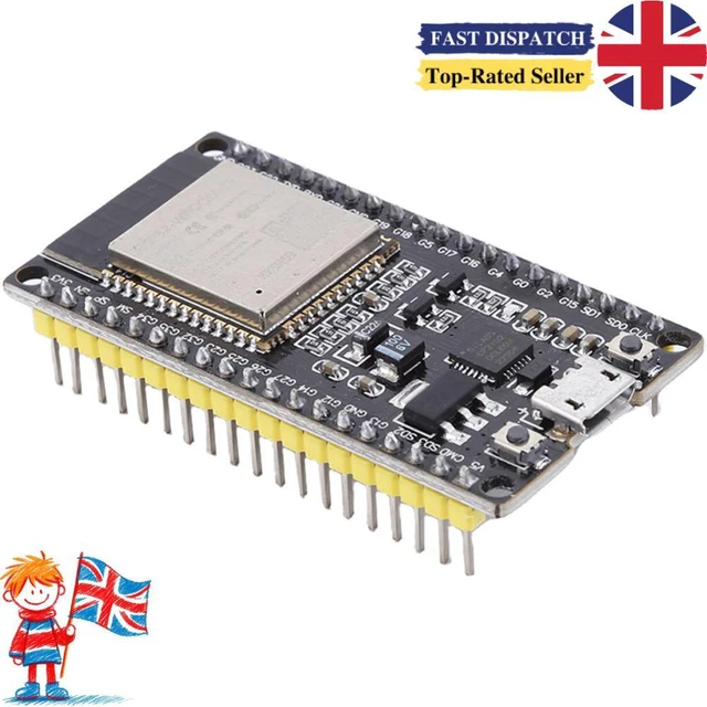 ESP-WROOM-32 DEVELOPMENT BOARD Dual-Core CPU ESP32 Expansion Board for Arduino £7.07 - PicClick UK