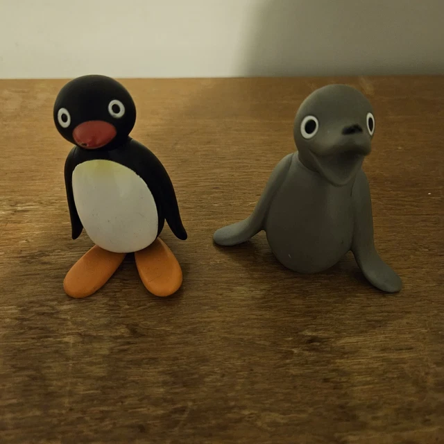 VINTAGE PINGU & Robbie The Seal Figures BBC Pingu 1992 £30.00 - PicClick UK