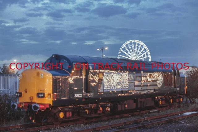 UK RAILWAY PHOTOGRAPH Of Class 37 37602. Rm37-2592 £1.70 - PicClick UK