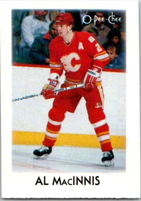 1987-88 O-PEE-CHEE MINIS #26 Al MacInnis Calgary Flames V84267 EUR 0,82 ...