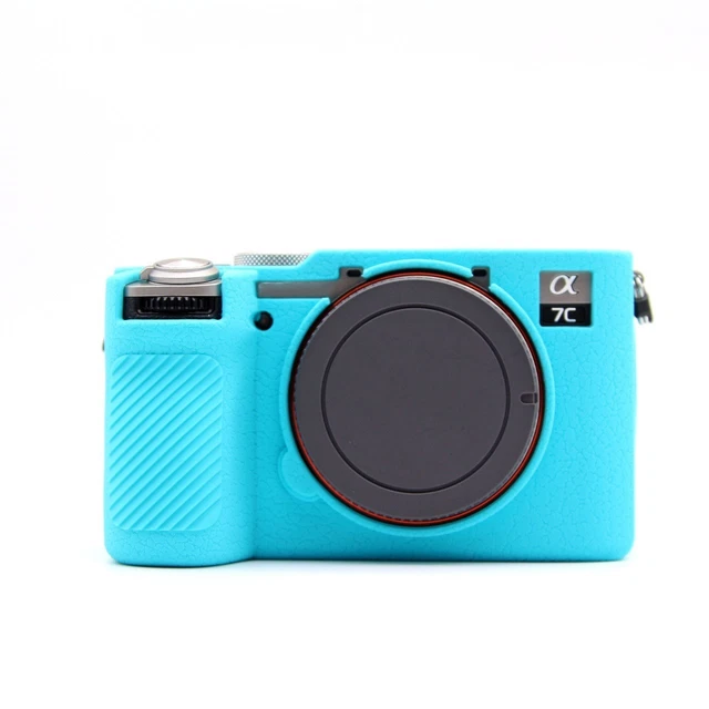 FOR SONY A7CII A7CR Camera Silicone Case with Precise Cutouts and ...