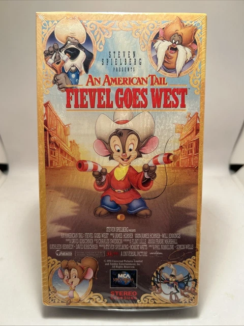AN AMERICAN TAIL: Fievel Goes West (VHS, 1995 Release) NEW FACTORY ...