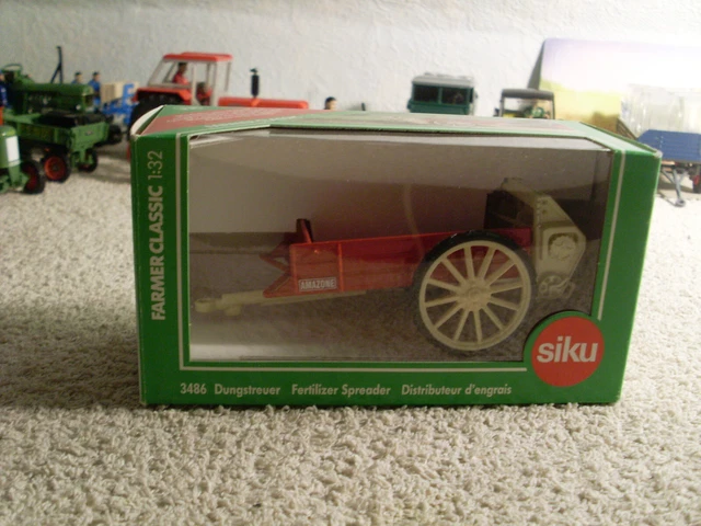 SIKU FARMER CLASSIC, 3486, Dungstreuer, Amazone, 1:32, OVP EUR 14,00 - PicClick DE
