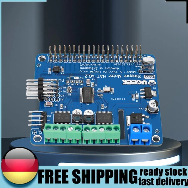 Scheda Di Espansione Robot Modulo Servomotore V2 I2c Per Raspberry Pi 4b3b De Eur 2158