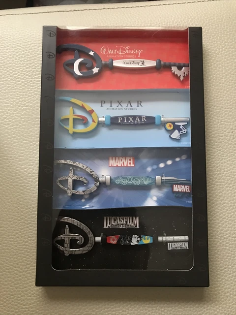 DISNEY STORE STUDIO STARTER KEY COLLECTION SET Animation Pixar Marvel ...
